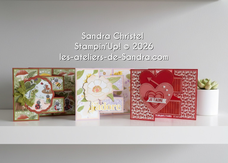 Une carte pop up pour dire je t'aime